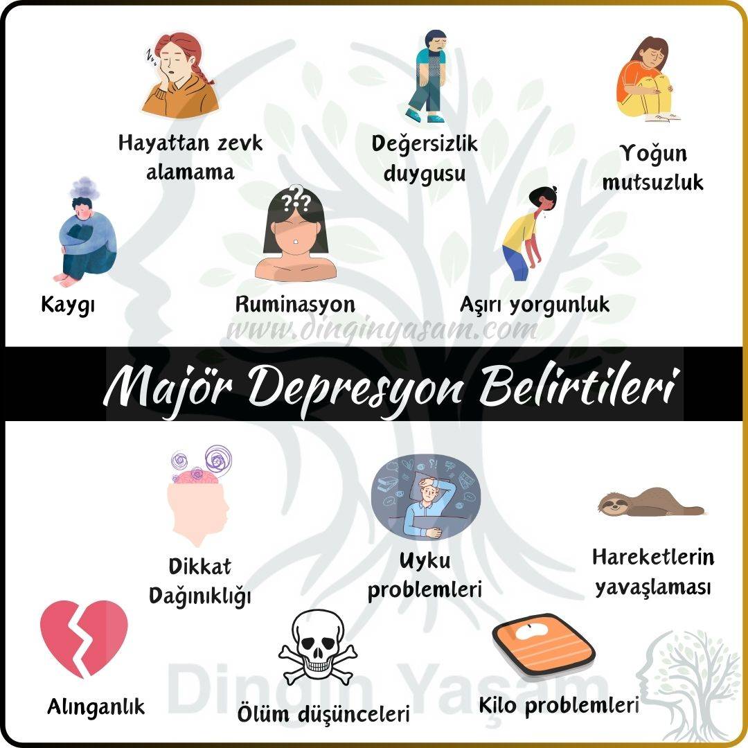 Major Depresyon Nedir: Klinik Depresyon Depresyonu Yenen 7 Şe
